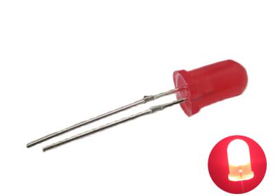 Cina Il diodo luminescente della immersione luminosa eccellente della luce rossa ha condotto l'alta efficienza della lampada rotonda di 5mm in vendita