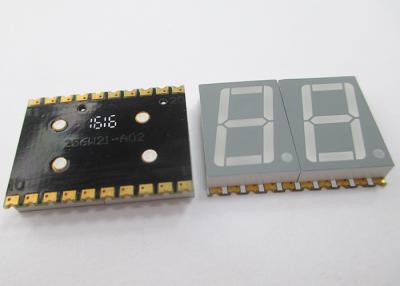 China LED-Anzeigen Segment SMD 7 0,56 Zoll-Doppelstelle numerisches PWB-graues Oberflächenmodul zu verkaufen