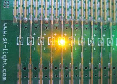 China O indicador material da microplaqueta amarela super do diodo 75mW AlGaInP do diodo emissor de luz da microplaqueta da cor SMD aplicou-se à venda