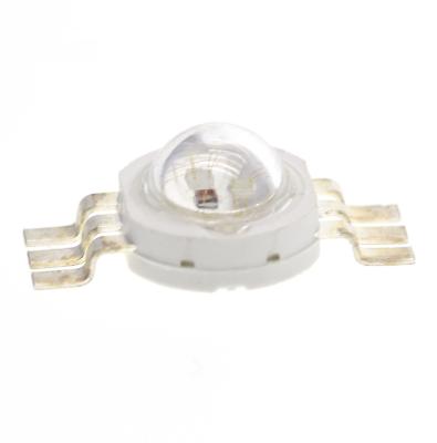 Cina diodo luminescente di alto potere 1W con la lente, tipo della lente della radura dell'acqua di colore pieno LED in vendita
