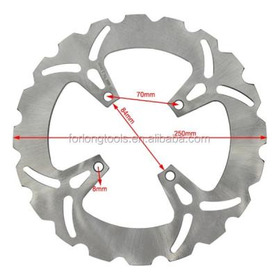 China Brake Discs Rear Position GSF BANDT 75 A ETC... GS E 500 250MM Disc Brake Rotor for Your Requirements for sale