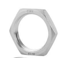 China 5/8-18 Titanium Hex Jam Nuts For Heim Joint Rod End Natural Finish Performance-Enhancing for General Industry Applications for sale