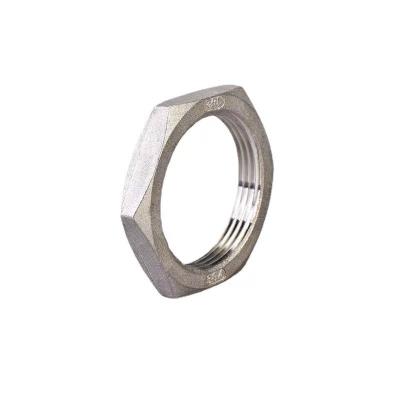 China 5/8-18 Titanium Hex Jam Nuts For Heim Joint Rod End Natural Finish Performance-Enhancing for General Industry Applications for sale