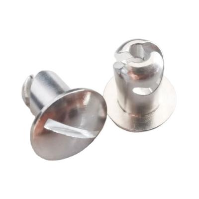 China Universelles Dauervolles Silber Aluminium 5/16".500" 1/4 Schnelldreh Dzus Kuppelkopf Sprint-Auto für maßgeschneiderte OE NO. zu verkaufen