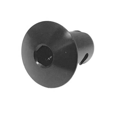 China Universal 7/16" Aluminium Dzus Knopfkuppel Allen Kopfquartier Drehverbindungen.500 Schwarz Schneller und einfacher Austausch/Reparatur zu verkaufen
