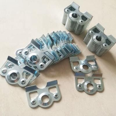 China Universal Sprintcar Wingless Weld On Dzus Grootte Lichtgewicht Spring Back Plate 1-3/8 