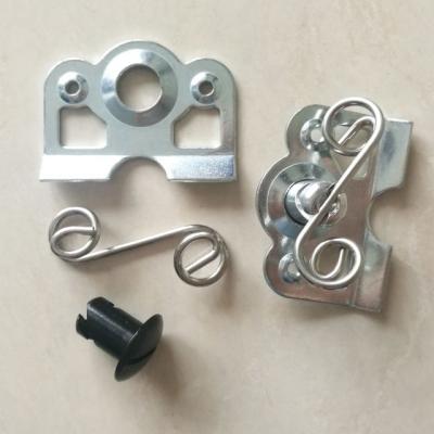 China Universal Sprintcar Wingless Weld On Dzus Grootte Lichtgewicht Spring Back Plate 1-3/8 