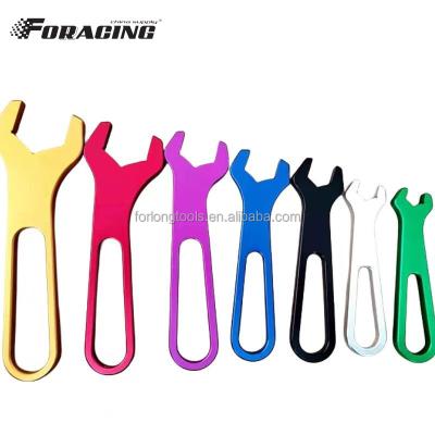 China 6 pcs AN Spanner Aluminum Billet Racing Tool Sets for Universal Car Fitment An4-An16 Sprint Car Wrenches at Affordable for sale