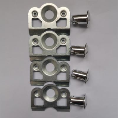 Cina Supplementi di montaggio per fissaggio in acciaio industriale universale Standard Quick Turn Dzus Back Plate per una facile installazione in vendita