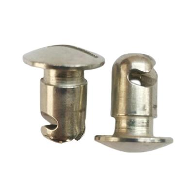 중국 유니버설 하단 슬로트 헤드 모델 3/8 "x.500" 스틸 쿼터 턴 Dzus 스터드 고정기 스프린트 자동차 부품 및 오래 지속 판매용