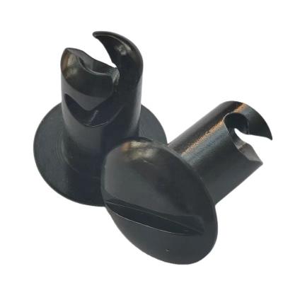 中国 ユニバーサルカーフィットメント 7/16 "x.500" 黒クォーターターン Dzus スターブ アルミ スプリント カーファスナー スタンダード OE NO アルミ 販売のため