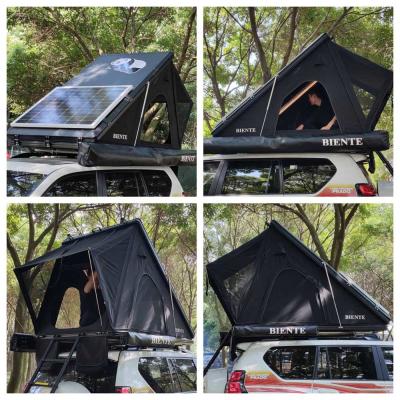 China Outdoor Waterproof Pop Up Hard Shell Tent Hard Cover Roof Tent For Van Jeep SUV for sale
