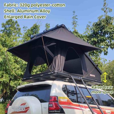 Cina 2-3 Persone Alluminio Esterno Suv Rooftop Camper Rooftop Hard Shell Tent in vendita