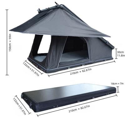 Cina Tenda per auto con tetto in alluminio per SUV 210*132*150cm in vendita