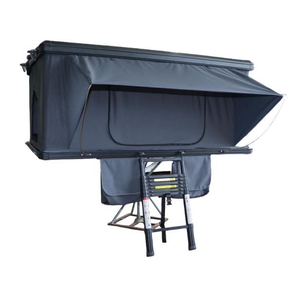 Quality Durable Quick Open Folding Rooftop Tent Free Ladder For SUV Offroad for sale