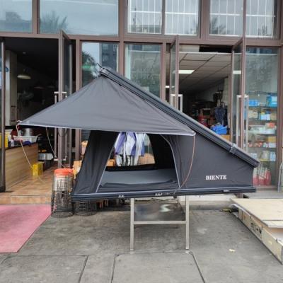 Cina Negro Grigio Verde Tenda Hard Car Rooftop Per Jeep Toyota SUV 320G Poliestere di cotone in vendita