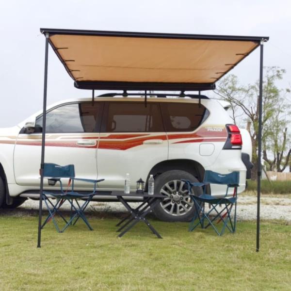 Windproof Hardshell Car Side Awning For Outdoor Family Camping