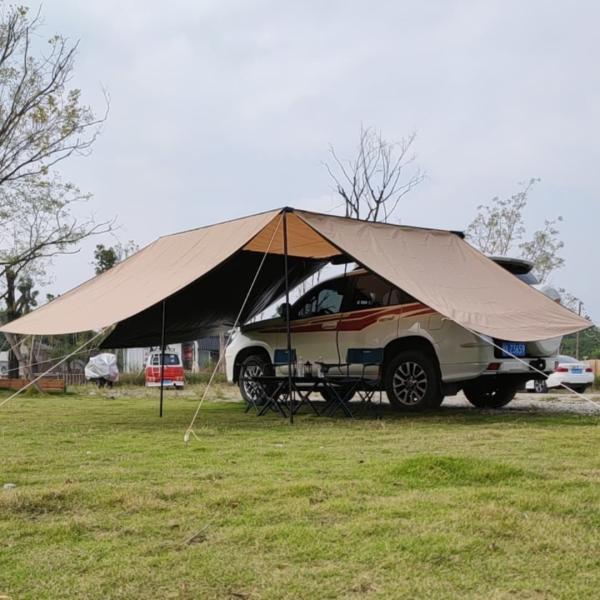 Windproof Hardshell Car Side Awning For Outdoor Family Camping
