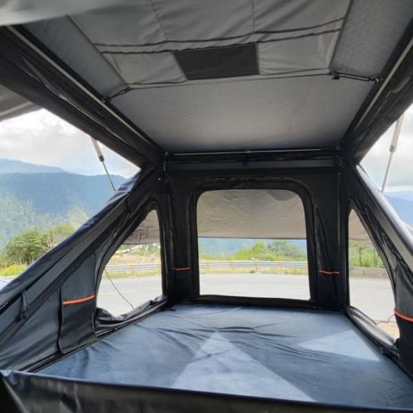 Quality Quick Opening Polycotton Z Rooftop Tent With Waterproof Oxford Fabric for sale