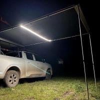 China 4X4 Extended Pull Out Car Side Awning Tent Waterproof Different Sizes for sale