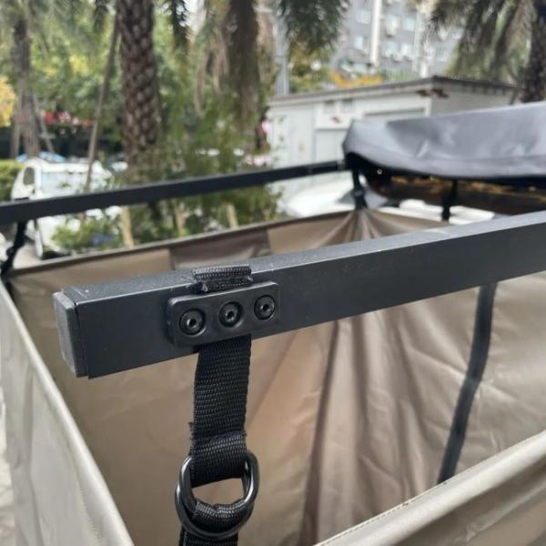 Tenda doccia impermeabile da campeggio con luci aperta velocemente