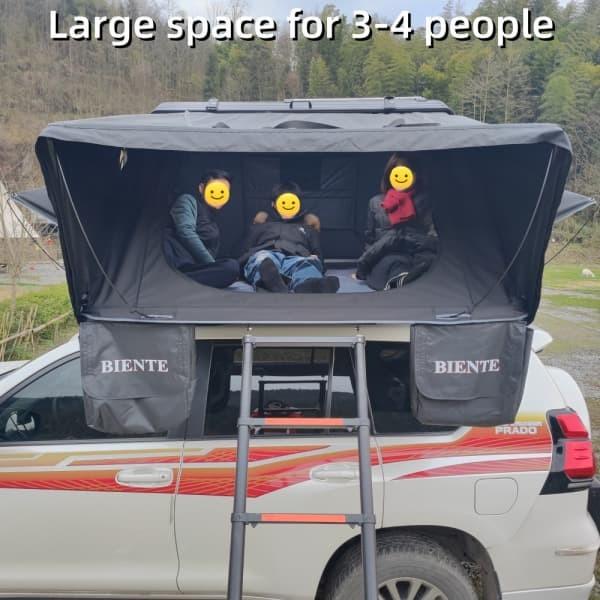 4X4 Veicoli Van Roof Top 4 Persone Tenda Hardshell Car Roof Tent per auto