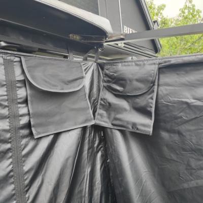 China Pop-Up Outdoor Tenting LED Light Camping Shower Tent for Car Side Bathing Toilet for sale