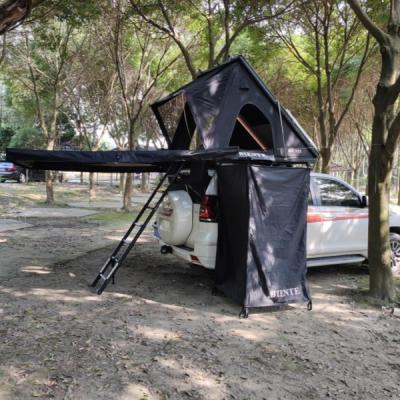 Tenda de chuveiro de acampamento dobrável portátil Tenda de banho de banho de banho LED