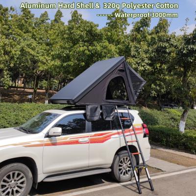 Cina Tenda da tetto rigida in alluminio ultraleggera, popolare in Giappone per il campeggio fuoristrada in vendita