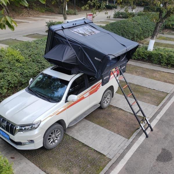 Quality 1-4 Person Polycotton Lightweight Roof Top Tent For Travelling for sale