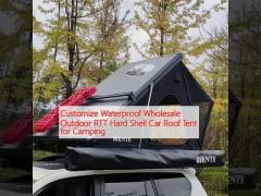Customize Waterproof Wholesale Outdoor RTT Hard Shell Car Roof Tent para acampamento