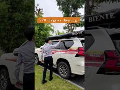 Zonnebescherming 270 graden Autovertrek Voor SUV Trucks Vans Logo Stof Aanpassing