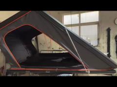 Grotere ruimte Overland auto dak tent Voertuig dak tent met LED strook licht Skyview Window