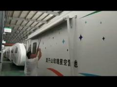 Manual Roll Out Carefree Rv Awning Waterproof Caravan Retractable Awnings