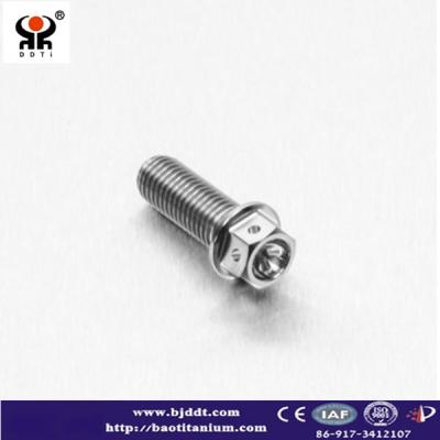 China Titanium Hex Head M10 x (1.50mm) x 20mm for sale