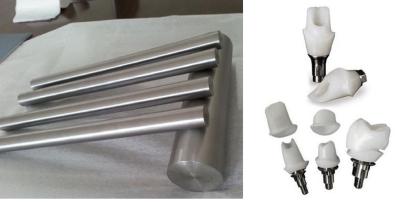 China Titanium medical  Rod for dental implant TC4 ISO13810 for sale