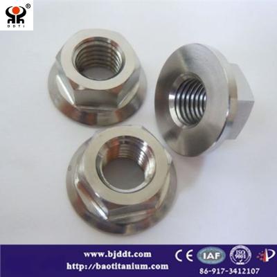 China titanium and titanium alloy  nut din934 m3 m6 for sale