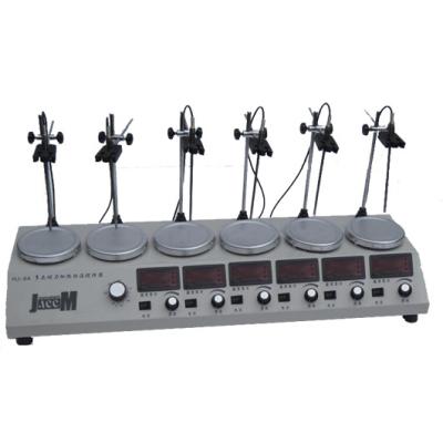 China JIEEM HJ-6AS Digital Display Isolated Speed Control Heating Magnetic Stirrer for sale