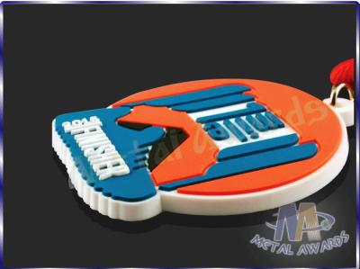 Cina i 2D o le medaglie di plastica dei bambini molli 3D ammassano, gancio improvviso delle medaglie del calcio dei bambini allegato in vendita