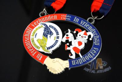 Cina Il metallo medaglie su ordinazione del premio della pressofusione per corrosione di festival di carnevale anti in vendita