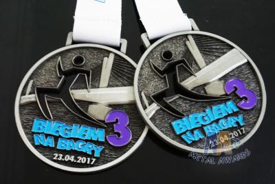 中国 個人化された注文のスポーツ メダル3d環境に優しい両側の柔らかいエナメル 販売のため