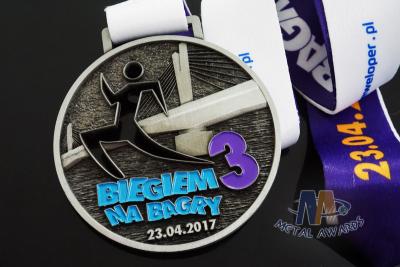 中国 個人化された注文のスポーツ メダル3d環境に優しい両側の柔らかいエナメル 販売のため