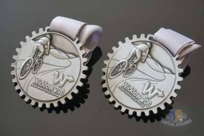 中国 アイルランドの循環のスポーツ・イベントの金属賞メダル3D効果モデル円形浮彫り 販売のため
