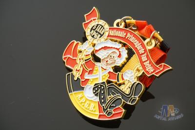 Cina L'abitudine assegna al vostro festival di progettazione le medaglie molli di Carnaval del metallo dello smalto, nessun MOQ in vendita