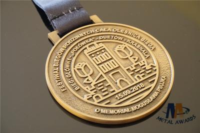 Cina Su ordine muore il fondo delle medaglie del metallo della colata insabbiato/i medaglioni monete del premio in vendita