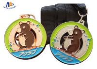 China Custom Die Casting Zinc Alloy Sports Award Medals 60mm 3mm Thickness for sale