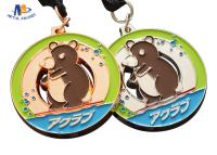 China Custom Die Casting Zinc Alloy Sports Award Medals 60mm 3mm Thickness for sale