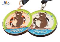 China Custom Die Casting Zinc Alloy Sports Award Medals 60mm 3mm Thickness for sale