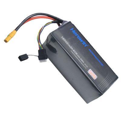 Китай Дрон Lipo Батарея 6s 16000mah Напряжение здесь 22.2V 25C Для БПЛА продается