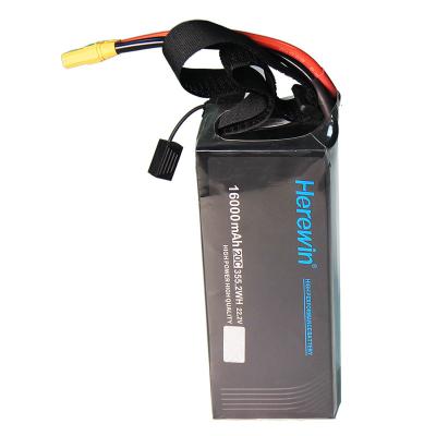 Китай Дрон Lipo Батарея 6s 16000mah Напряжение здесь 22.2V 25C Для БПЛА продается